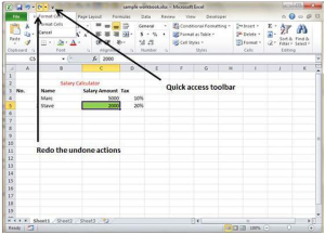 How To Undo Changes In MS Excel 2010 | Clarified.com