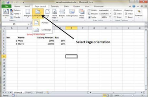 How To Change Page Orientation In MS Excel | Clarified.com