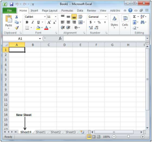 How To Create A Worksheet In MS Excel 2010 | Clarified.com