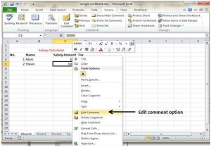 How To Insert Comments In MS Excel 2010 | Clarified.com