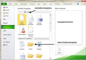 How To Use Templates In MS Excel 2010 | Clarified.com